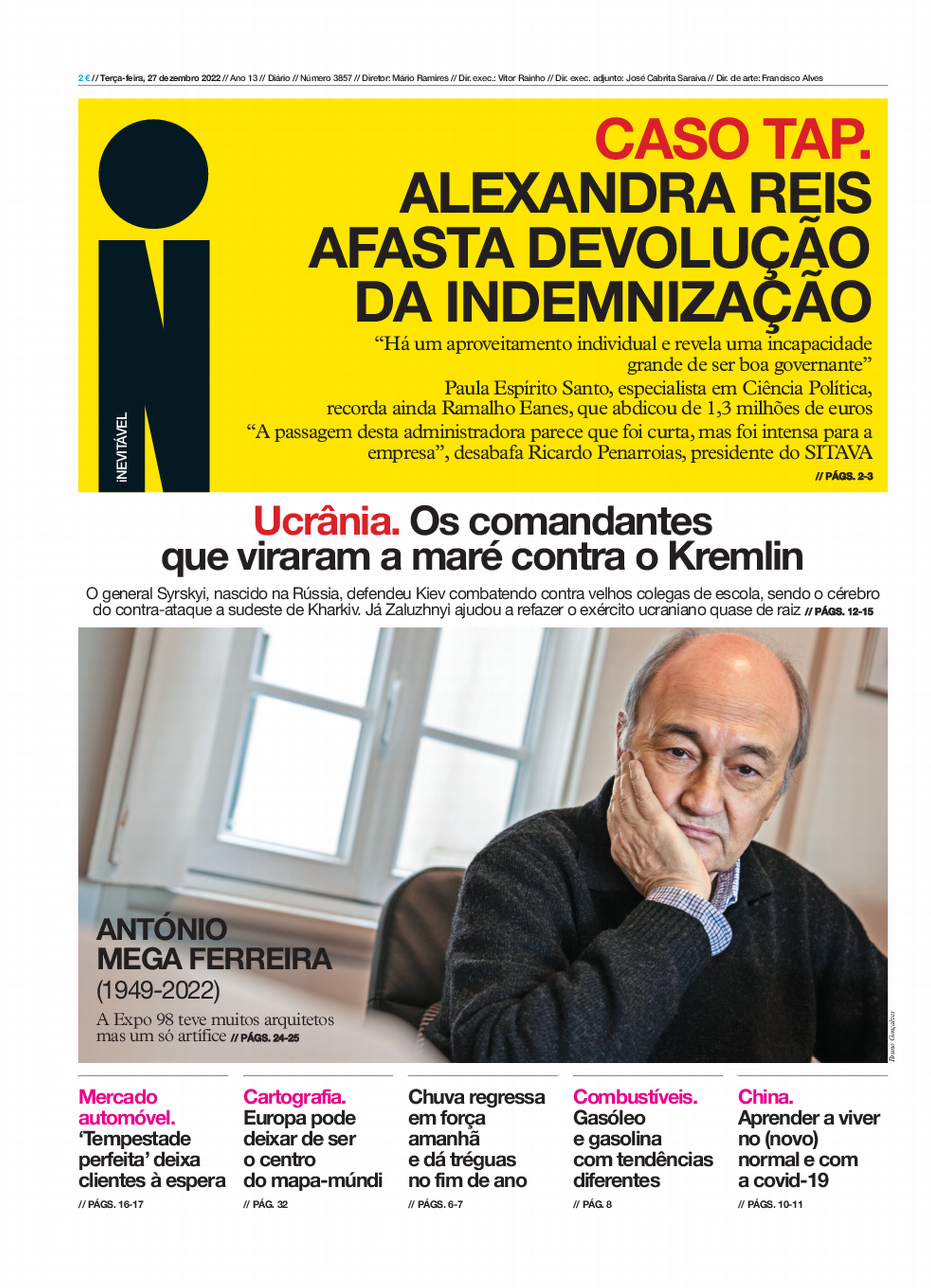 Capa Jornal I - 27/12/2022